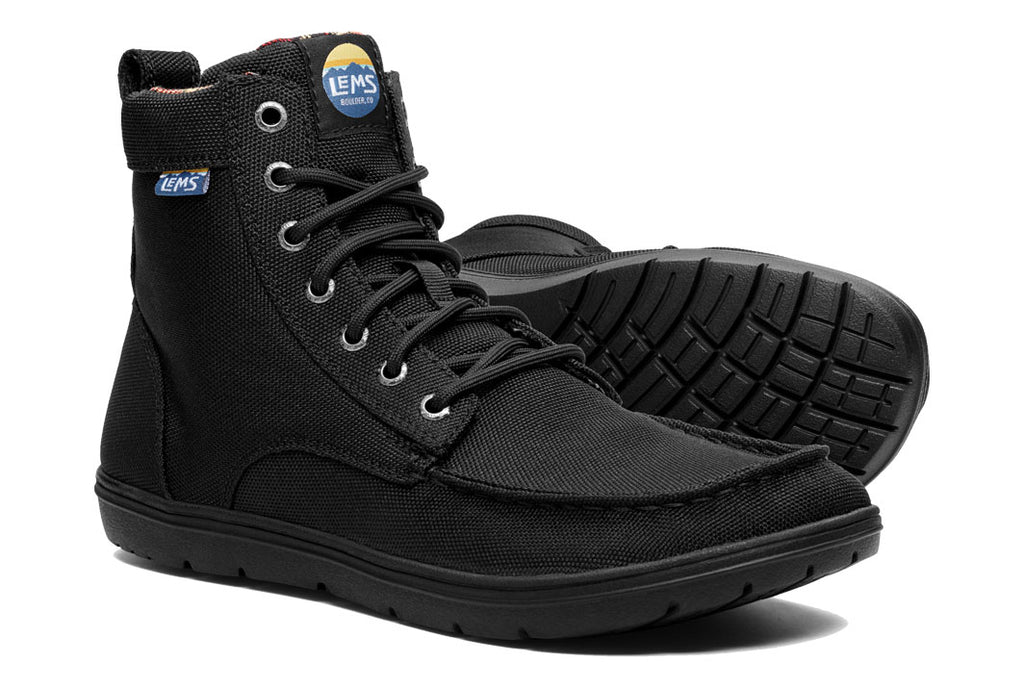 Lems Boulder Boot - Black – Bprimal Footwear